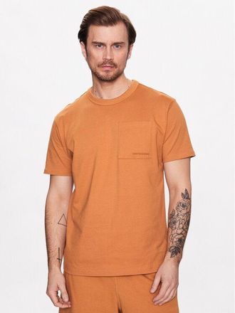 New Balance T-Shirt Athletics Nature State MT23567 Orange Relaxed Fit