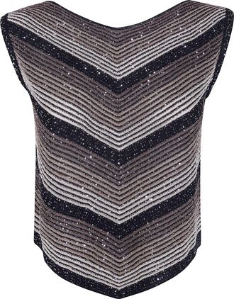 D.exterior D. EXTERIOR Degrade Lux Crop Top
