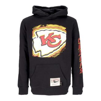 Mitchell & Ness Kansas City Chiefs Schwarzer Hoodie - - Sweatshirts & Hoodies - Herren - Schwarzk - M