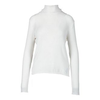 Eleventy Kaschmir Strickpullover - - Knitwear - Damen - Wei&szlig; - M