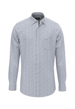 Fynch-Hatton Hemd aus Baumwolle mit Allover-Print und Kent-Kragen fern/L