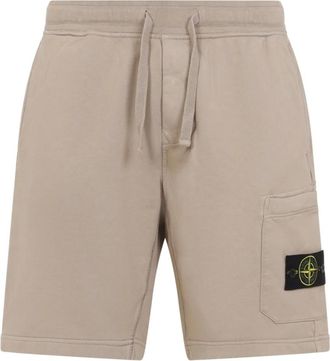 Stone Island Homme, Shorts, Beige, Taille: S Cotton Shorts