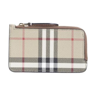 Burberry Check Small Zip Wallet - - Accessories - Damen - Mehrfarbig - ONE SIZE
