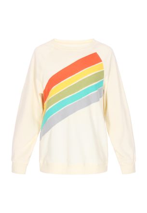 Usha Sweatshirt Frauen mehrfarbiges Beige