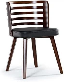 Menzzo 2XGF160ANOISNOIR Lot de 2 Chaises, Noir