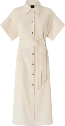 Pinko Pinko, Femme, Robes, Beige, Taille: 40 FR Alesha Dress