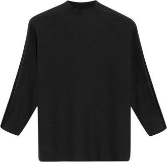 Comma Stehkragenpullover 3/4 &Auml;rmel, Viskosemix