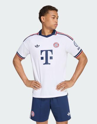 adidas FC Bayern 26/27 maillot ext&eacute;rieur authentique en blanc