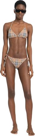 Burberry Check Triangle Bikini