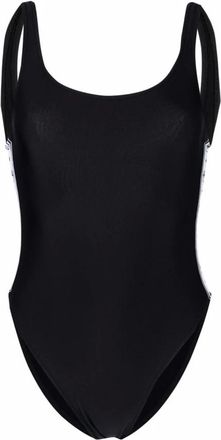 Chiara Ferragni Femme, Maillots de bain, Noir, Taille: 42 FR Maillot de bain une pi&egrave;ce Logo