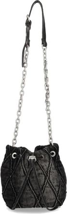 Diesel Femme, Sacs, Noir, Taille: ONE Size Charm-D Bucket S