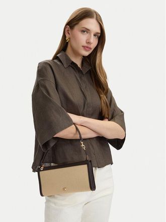 Calvin Klein Handtasche Ck Canvas Convertible Pouch LV04F1126G Beige