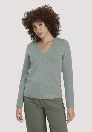 Hessnatur Strickpullover aus reiner Bio-Baumwolle (1-tlg)