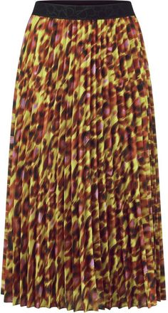 Basler Midi-Plissee-Rock BASLER gelb