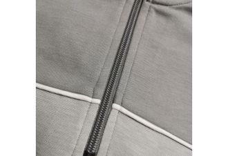 BOSS Sweatshirt Tracksuit 1/4 Jacket mit eingesticktem Markenschriftzug
