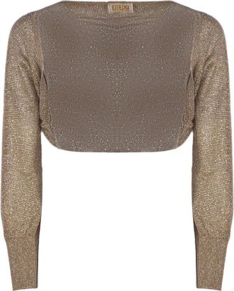 PHO Firenze Femme, Pulls, Beige, Taille: 40 FR Ch&acirc;le L&eacute;ger en Viscose