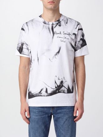 Paul Smith T-Shirt aus Bio-Baumwolle mit Grafikdruck und Logo