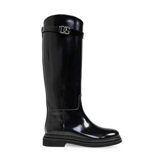 Dolce & Gabbana Hohe Stiefel - - Shoes - Damen - Schwarzk - 41 EU