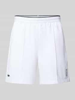 Lacoste Sport Regular Fit Sport-Shorts mit elastischem Bund