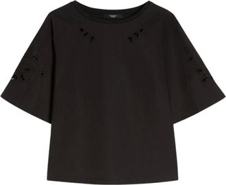 Max Mara Femme, Tops, Noir, Taille: 40 FR Wkdtarga Top