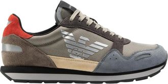 Emporio Armani Homme, Chaussures, Gris, Taille: 40 EU X4X215 Xl200 Baskets
