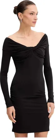Patrizia Pepe Damen, Kleider, Schwarzk, SGr&ouml;&szlig;e