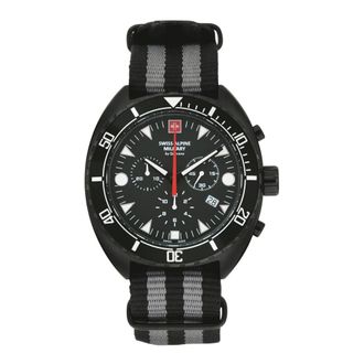 Swiss Alpine Military 7066.9 Watch - - Accessories - Herren - Schwarzk - ONE SIZE