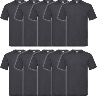 Fruit Of The Loom Rundhalsshirt Fruit of the Loom Valueweight T 10er Pack