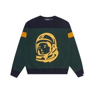 Billionaire Boys Club Herren, Strickwaren, Gr&uuml;n, LGr&ouml;&szlig;e