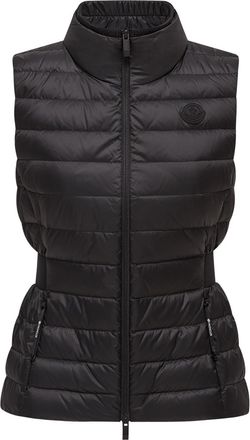 Moncler Doudoune sans manches ajustée et évasée Valmarie