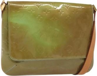 Louis Vuitton Pre-owned Cuir sacs-louis-vuitton - Femme - Pre-owned - Vert - Taille: ONE Size