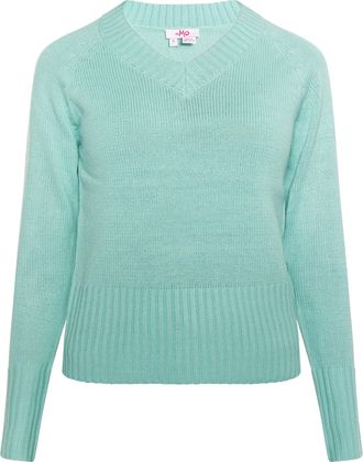 Mymo Strickpullover Damen Aqua