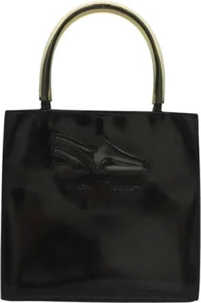 Ferragamo Pre-owned Cuir sacs-main - Femme - Pre-owned - Noir - Taille: ONE Size