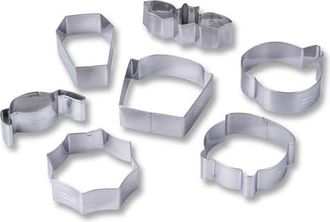 Zenker Ausstecher Halloween 7-tlg, Silber