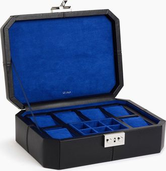 Le Tanneur Coffret 6 montres et boutons de manchettes en cuir