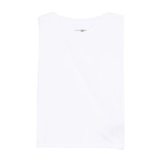 Maison Margiela &Auml;rmelloses Oberteil - - Tops - Damen - Wei&szlig; - M