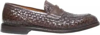 Green George Loafer - Ebony Woven Moccasin - Gr. 42,5 (EU) - in Braun - für Damen