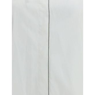 Brunello Cucinelli Cotton Dress Shirt - White