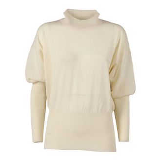 FILIPPO DE LAURENTIIS Damen, Strickwaren, Beige, SGr&ouml;&szlig;e