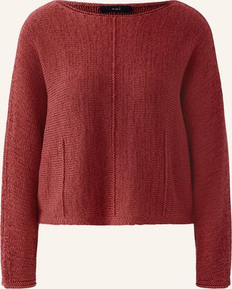 Oui Pullover rot