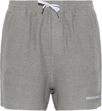 Dsquared2 Homme, Shorts, Gris, Taille: XL Terry Cotton Shorts