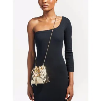 Jimmy Choo London Bon Bon Bucket Bag - Gold