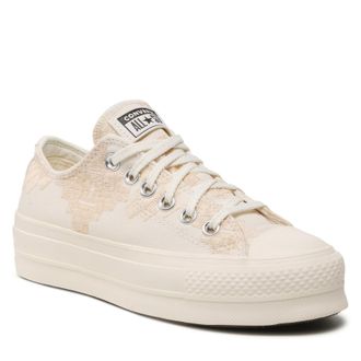 Converse Sneakers aus Stoff Converse Ctas Lift Ox A02225C Beige