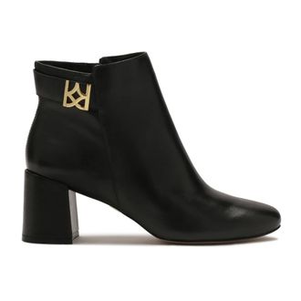 Kazar Schwarze Stiefel mit breiten Abs&auml;tzen - - Shoes - Damen - Schwarzk - 38 EU