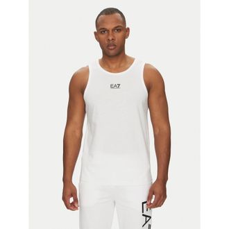 Emporio Armani Tank-Top 7M000295 AF10375 U0002 Wei&szlig; Regular Fit