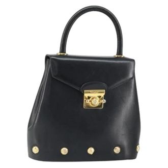 Ferragamo Pre-owned Lederhandtasche - - Pre-owned - Damen - Schwarzk - ONE SIZE