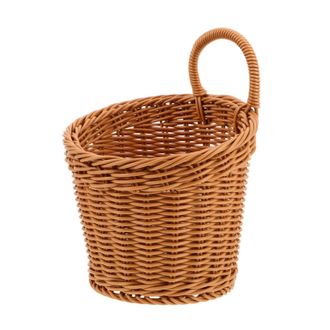 SOLUSTRE Geflochtener Hängender Küchenkorb Für Zwiebeln Knoblauch Ingwer Platzsparende Aufbewahrung Für Küche Und Speisekammer Vielseitiger Organizer Für Küche