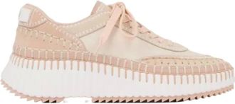 Chlo&eacute; Femme, Chaussures, Beige, Taille: 37 EU Nama Baskets