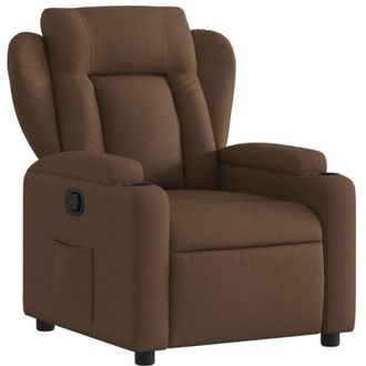 vidaXL Relaxsessel Braun Stoff - Vidaxl