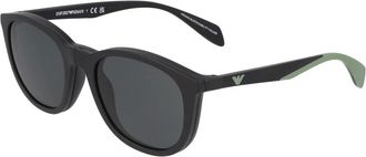 Emporio Armani unisex, Accessories, Schwarzk, 52 MMGröße